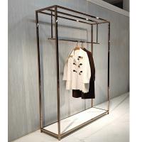 China Golden Clothing Rail Rack Heavy Duty Capacity 380kg Supermarket Rack Boutique Display for sale