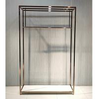 China Golden Clothing Rail Rack Heavy Duty Capacity 380kg Supermarket Rack Boutique Display for sale