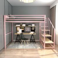 China Commercial Furniture Wooden Kids Bunk Bed with Desk and Stairs for sale