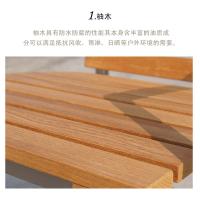 China Outdoor Restaurant Furniture Sets with Waterproof Aluminium Material and Luxury Design for sale