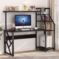 China Solidwood Working Station Gaming Computer Desk for Home Office Soho Wooden Desk for sale