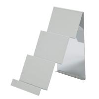 China Professional Wallet Presentation Acrylic Wallet Display Rack with Lock Double-sided for sale