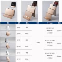 China Professional Wallet Presentation Acrylic Wallet Display Rack with Lock Double-sided for sale