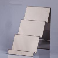 China Professional Wallet Presentation Acrylic Wallet Display Rack with Lock Double-sided for sale