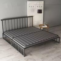 China Antique Metal Folding Sofa Beds with Mattress Folding Modern Single Beds Mechanism for sale