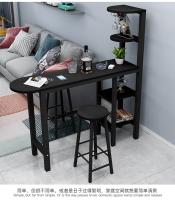 China Home Cocktail Counter Furniture Adjustable Bar Table for Home Center in Sofa Set for sale
