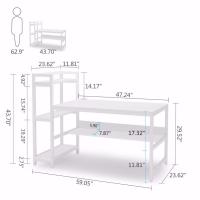 China Modern Computer Desk Gaming Desk Table with ISO9001/ISO14001 Certificate and Mail Packing for sale