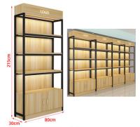 China 30-50KGS/Layer Capacity LED Light Retail Shop Display Rack Shelves Heavy Duty Style for sale