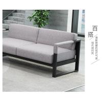China Regional Style Chinese Style Sofa Set for Living Room Office Furniture Leather Office for sale