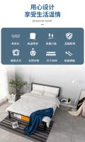 China Home Furniture Bedroom Set Metal Sofa Cum Bed with Flat Queen Sizes Queen Bedset for sale
