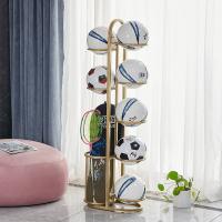 China Children Basket Ball Rack for Regular Size Basketballs and Exercise Ball Storage Stand for sale