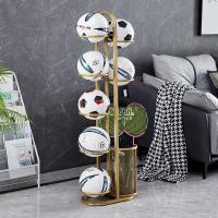 China Children Basket Ball Rack for Regular Size Basketballs and Exercise Ball Storage Stand for sale
