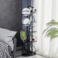 China Children Basket Ball Rack for Regular Size Basketballs and Exercise Ball Storage Stand for sale