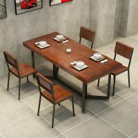 China Home Furniture 4 Chairs and Table Set in Chinese Style for Dining Room or Restaurant for sale