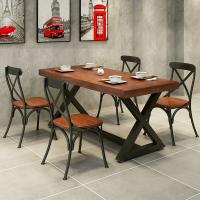 China Antique Furniture Sets Chinese Style Wooden Dinning Table Sets for Rustic Comedores for sale