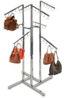 China Powder Coated Reception Desk Clothing Merchandising Display Racks for Department Store for sale
