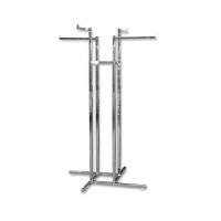 China Powder Coated Reception Desk Clothing Merchandising Display Racks for Department Store for sale