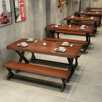 China Antique Furniture Sets Chinese Style Wooden Dinning Table Sets for Rustic Comedores for sale