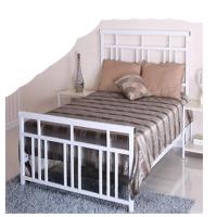China Metal Bed Frame Single Home Furniture Bed with Certifications ISO9001 / ISO14001 for sale