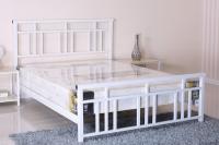 China Metal Bed Frame Single Home Furniture Bed with Certifications ISO9001 / ISO14001 for sale