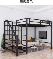 China 1800*1800*2000 School Furniture Children Bed with Desk and Loft Wooden Bunk Bed for sale