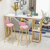 China Metal Marble Coffee Table for Home Bar Counter and Outdoor Living Room Furniture Set for sale