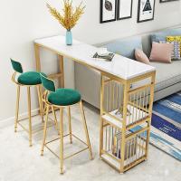 China Metal Marble Coffee Table for Home Bar Counter and Outdoor Living Room Furniture Set for sale