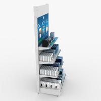 China Branding and Product Pricing Display Racks Cellphone End Cap Display Stand Shelves for sale