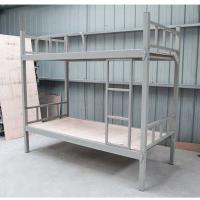China 1800*1800*2000 Size Bunk Style Metal Double Deck Bed for Dormitory Bedroom Furniture for sale