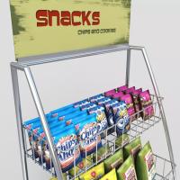 China Wire Shelving Grid Panel Display Racks for Eco-Friendly Advertising and Displaying Snacks for sale