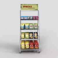 China Wire Shelving Grid Panel Display Racks for Eco-Friendly Advertising and Displaying Snacks for sale