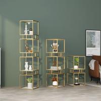 China Big Metal Display Stand for Cubic Makeup Storage Eco-friendly Secondary Storage Boxes for sale