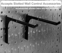 China Retail Shops Galvanized Metal Pegboard Panel 32in x 16in Perfect for Organizing Tools for sale