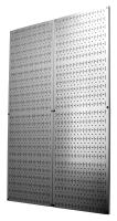 China Retail Shops Galvanized Metal Pegboard Panel 32in x 16in Perfect for Organizing Tools for sale