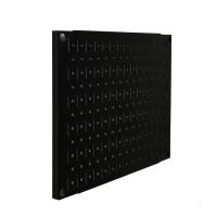 China Custom Size Accepted Black Metal Pegboard Tool Board Panel for Garden Tools Wall Rack for sale