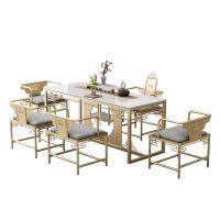 China Furniture Imported Style Tea Room Coffee Table with PU Leather Cover Material for sale