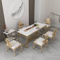 China Furniture Imported Style Tea Room Coffee Table with PU Leather Cover Material for sale