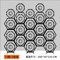 China Picture Suggested Car and Wheels Stand with Stainless Steel Rim Display Rack for sale