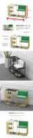 China Portable Living Room Furniture Metal Shoe Rack with Modern Design and Wire Storage for sale
