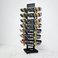 China Customized Reception Desk Skateboard Surfboard Bike Wall Rack for Display and Storage for sale