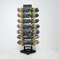 China Customized Reception Desk Skateboard Surfboard Bike Wall Rack for Display and Storage for sale