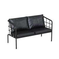 China Modern PANEL Wood Style Aluminum Metal Coffee Tea Table Set for Living Room Furniture for sale