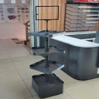 China Metal Display Rack for Large Alcohols Bottles in Convenience Stores and Supermarkets for sale
