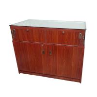 China Custom Logo Commercial Sectional Furniture with Glass Display Cabinet and LED Lights for sale