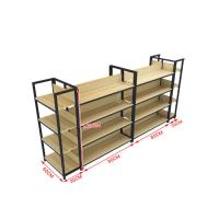 China Supermarket MINISO Jewelry Display Rack with 50kgs Capacity in Convenience Store for sale