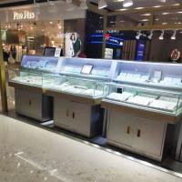 China Commercial Sectional Display Furniture for Gold Jewelry Mall Display Kiosk Showcase for sale
