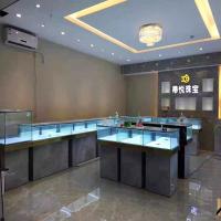 China Commercial Sectional Display Furniture for Gold Jewelry Mall Display Kiosk Showcase for sale