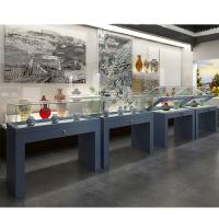 China Retail Racks Advertising Museum Display Showcase for Rings Earrings and Necklaces for sale