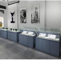 China Retail Racks Advertising Museum Display Showcase for Rings Earrings and Necklaces for sale