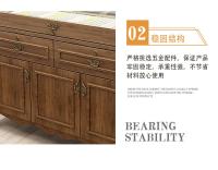 China Wooden Rustic LED Display Counter Glass Solid Wood Display Shelf Counter for Retail for sale